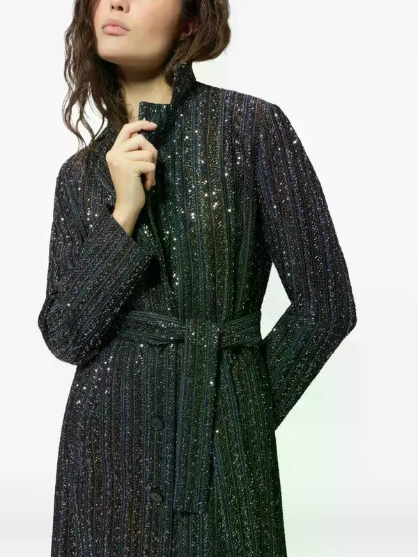 Missoni Embellished Belted Coat