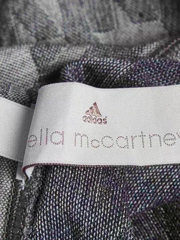 Stella McCartney X Adidas Houndstooth Long-sleeve Top
