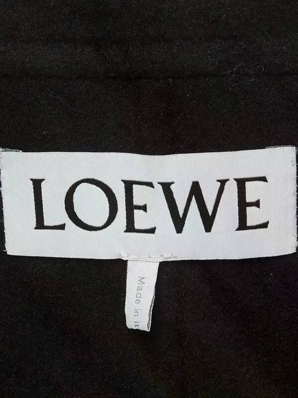 Loewe Leather Patch Pocket Jacket