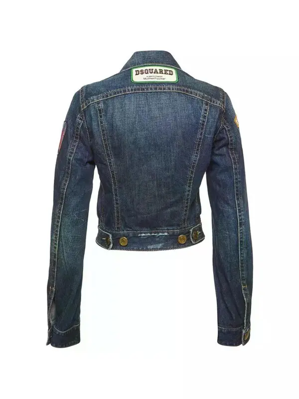 Dsquared2 Embroidered Denim Jacket