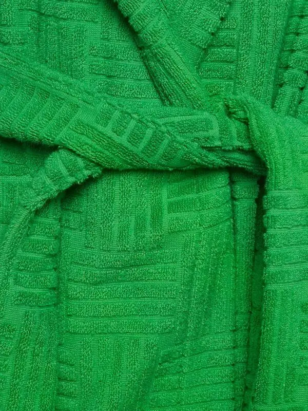 Bottega Veneta Intreccio Hooded Dressing Gown