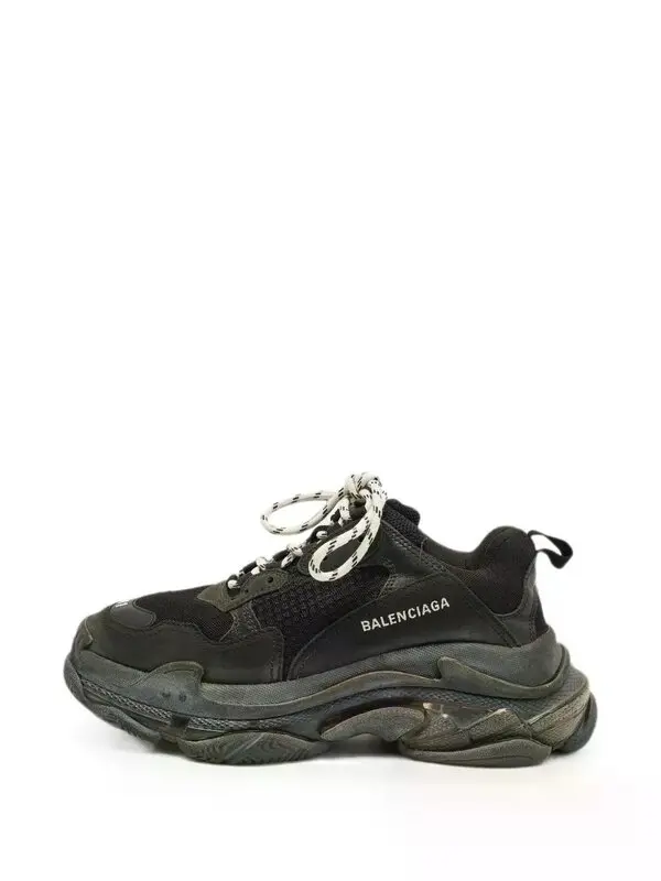Balenciaga Triple S Mesh Sneakers - Black
