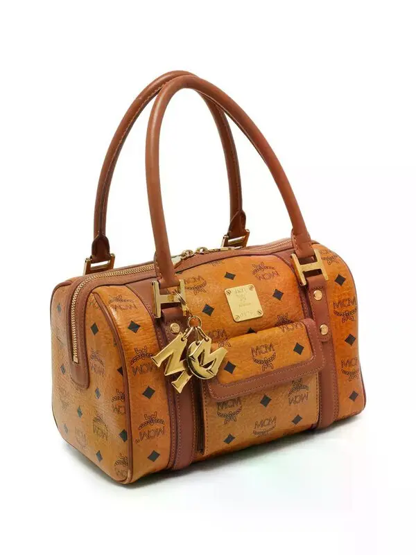 Mcm Visetos Monogram Tote Bag