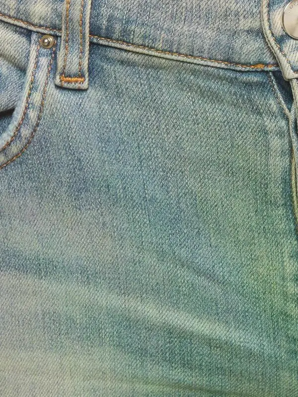 Amiri Distressed Skinny Jeans - Blue
