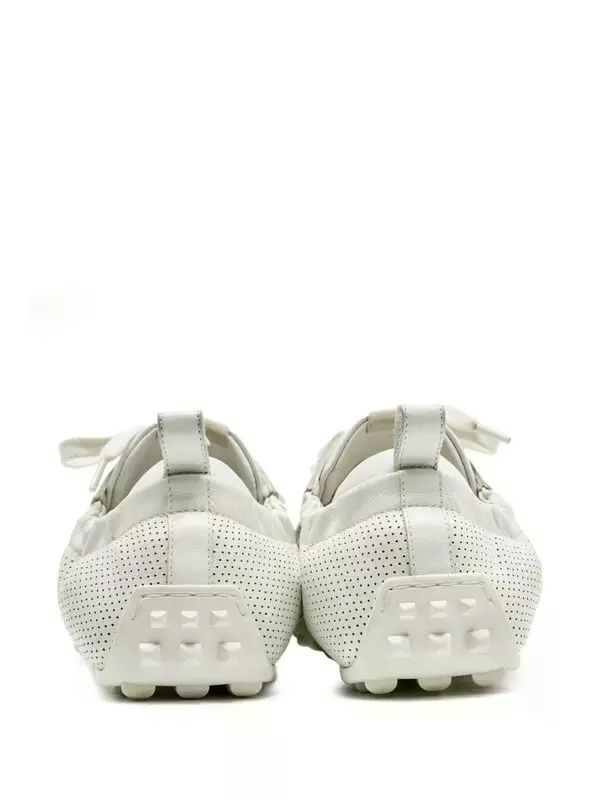 Hermès Perforated Lace-up Sneakers