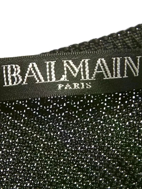 Balmain Wrap Effect Jumpsuit With Gold-tone Buttons