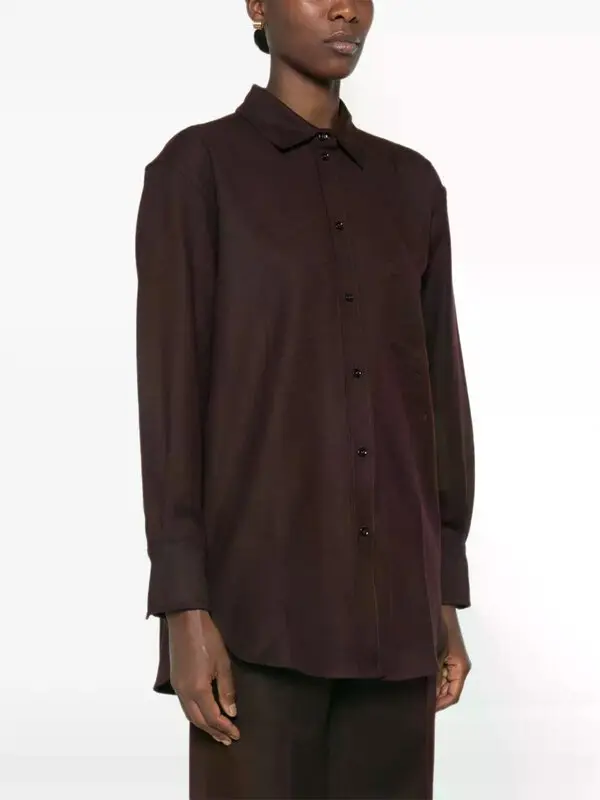 Victoria Beckham Wool Pyjama Shirt