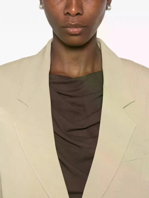 Victoria Beckham Notched Lapel Single-breasted Jacket