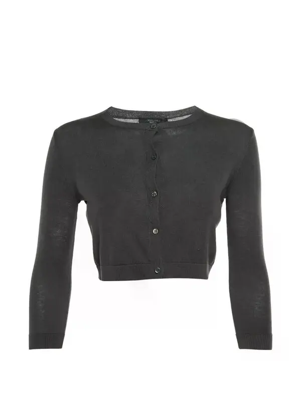 Max Mara Cropped Button-up Cardigan