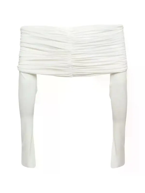424 Draped Off-shoulder Top