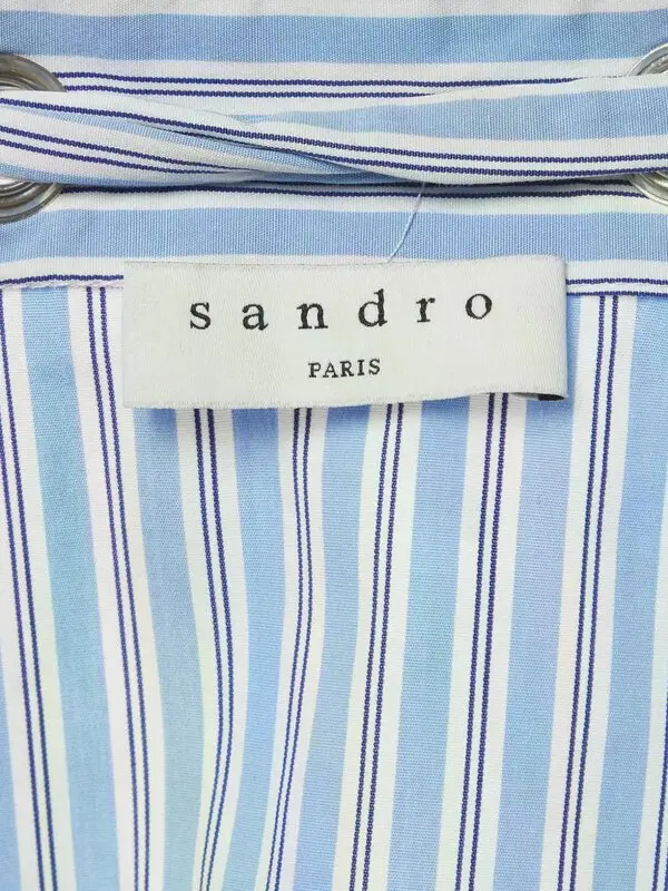 Sandro Jacob Neck-tie Shirt