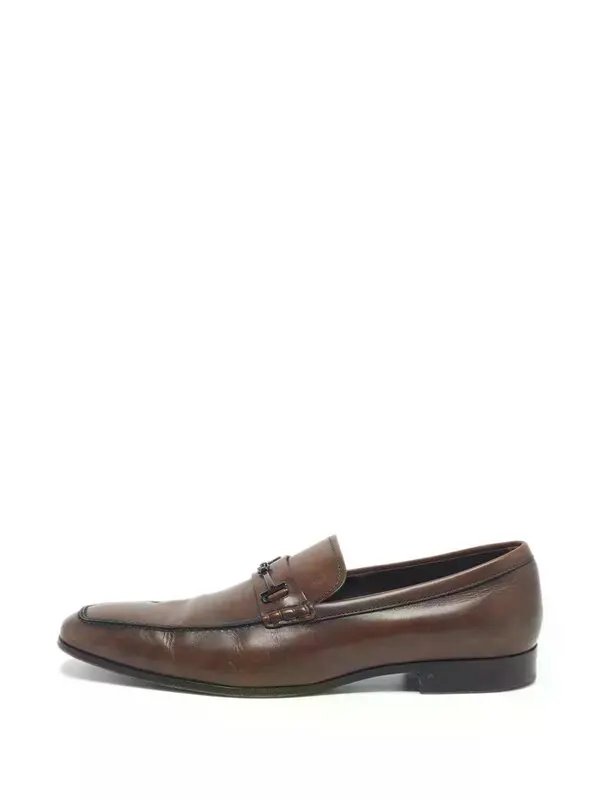 TOD'S Leather Horsebit Loafers