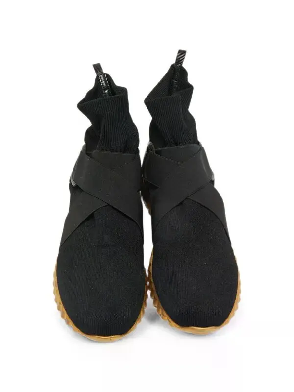 FERRAGAMO Stretch-knit Sock High-top Sneakers