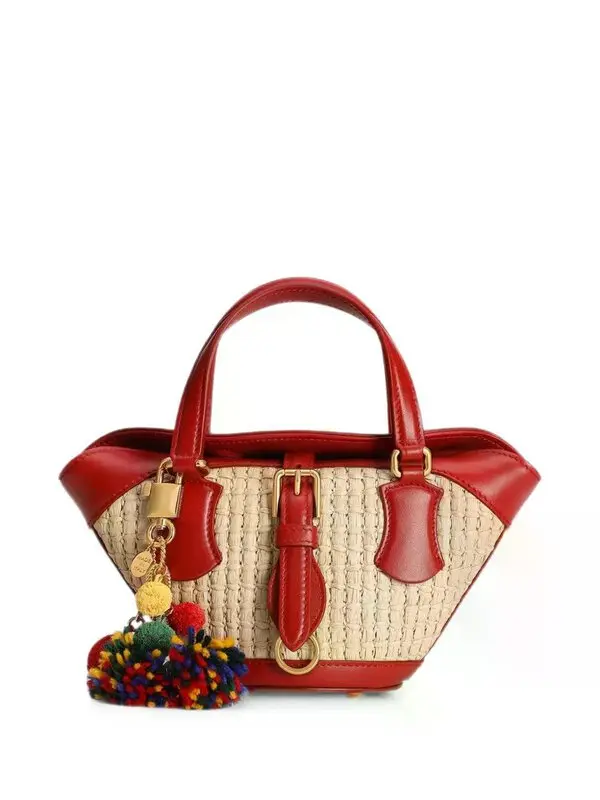 Dolce & Gabbana Raffia Capri Bag