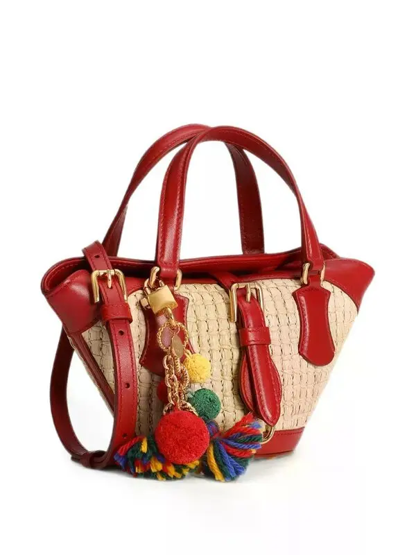 Dolce & Gabbana Raffia Capri Bag