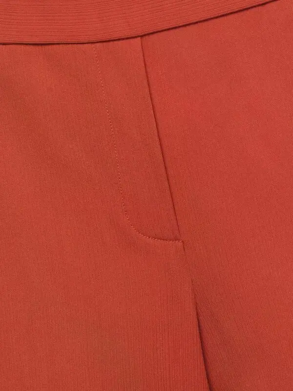 Theory Textured Straight-leg Trousers