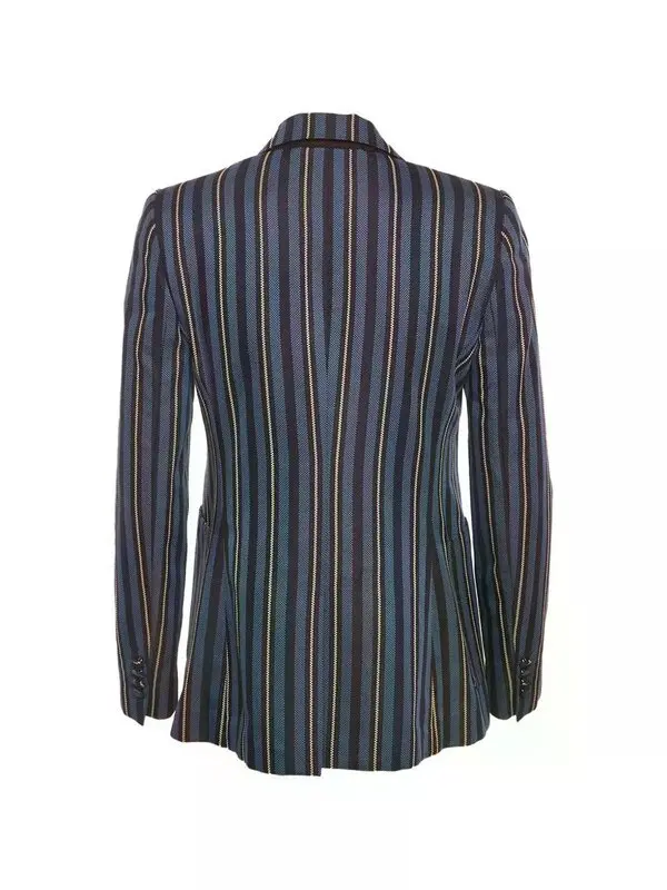Burberry Striped Jacquard Blazer