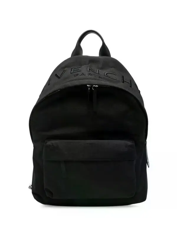 Givenchy Embroidered Logo Backpack - Black