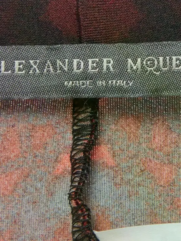 Alexander McQueen Lace-print Knit Leggings