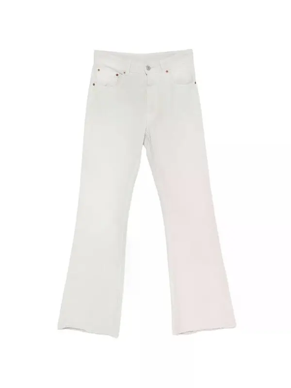 MAISON MARGIELA Light Raw-cut Hem Flared Jeans