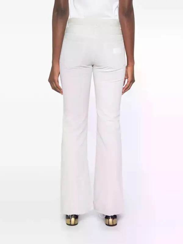 MAISON MARGIELA Light Raw-cut Hem Flared Jeans