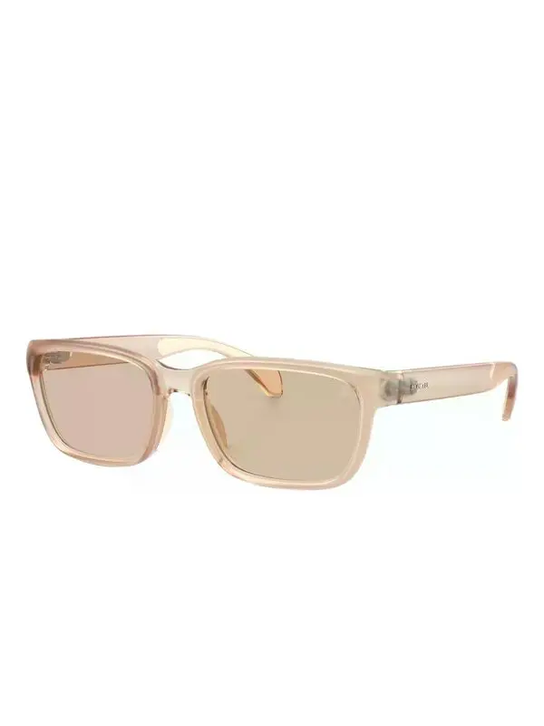 Moncler Slicka Rectangle-frame Sunglasses