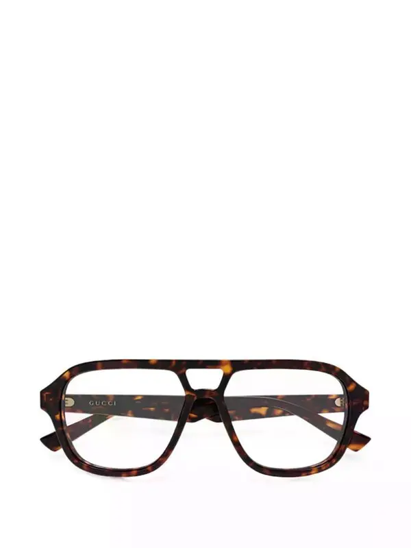 Gucci Gg2183o 002 Havana Transparent Frame Eyeglasses