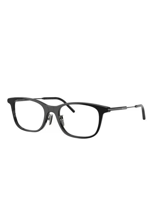 Moncler Rectangle-frame Metal Glasses