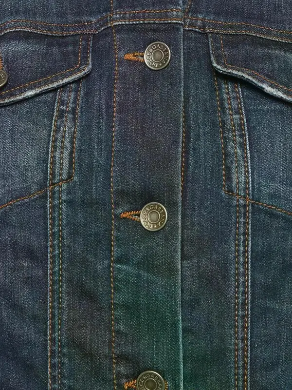 Dolce & Gabbana Faded Denim Jacket