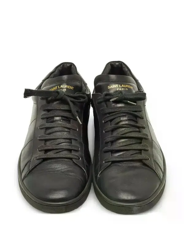 Saint Laurent Court Classic Sneakers - Black