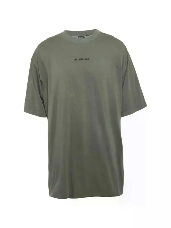 Balenciaga Logo Embroidered T-shirt