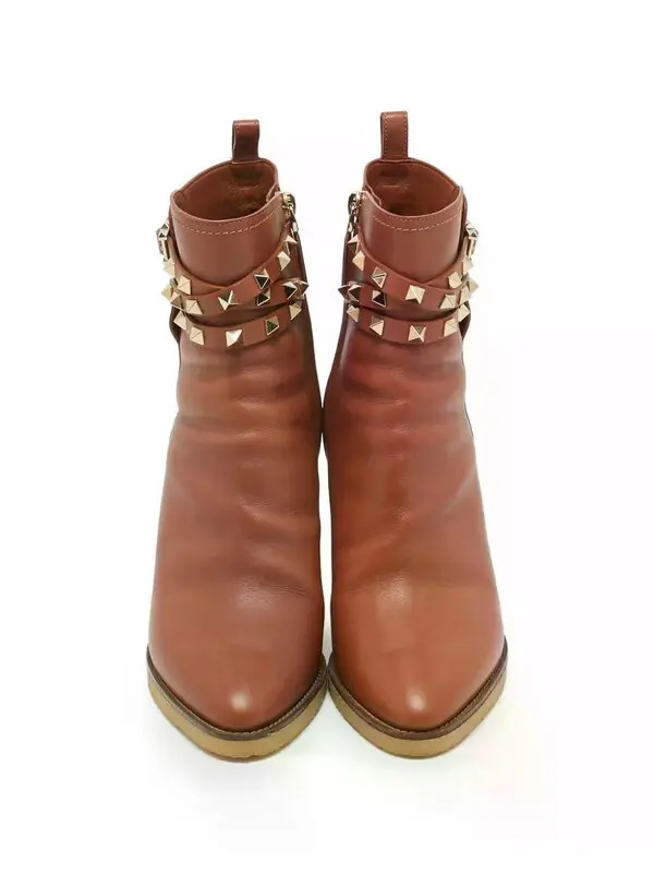 Valentino Garavani Rockstud Wedge Ankle Boots
