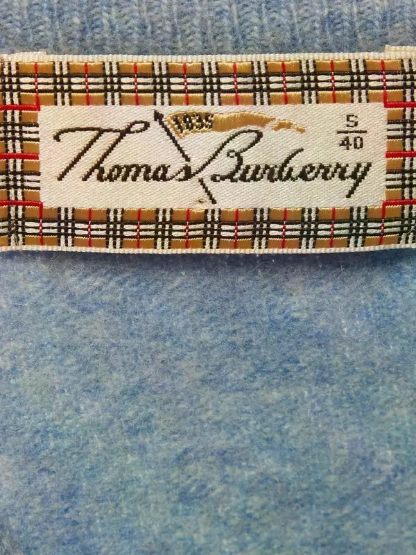 Burberry Embroidered Crew Neck Sweater