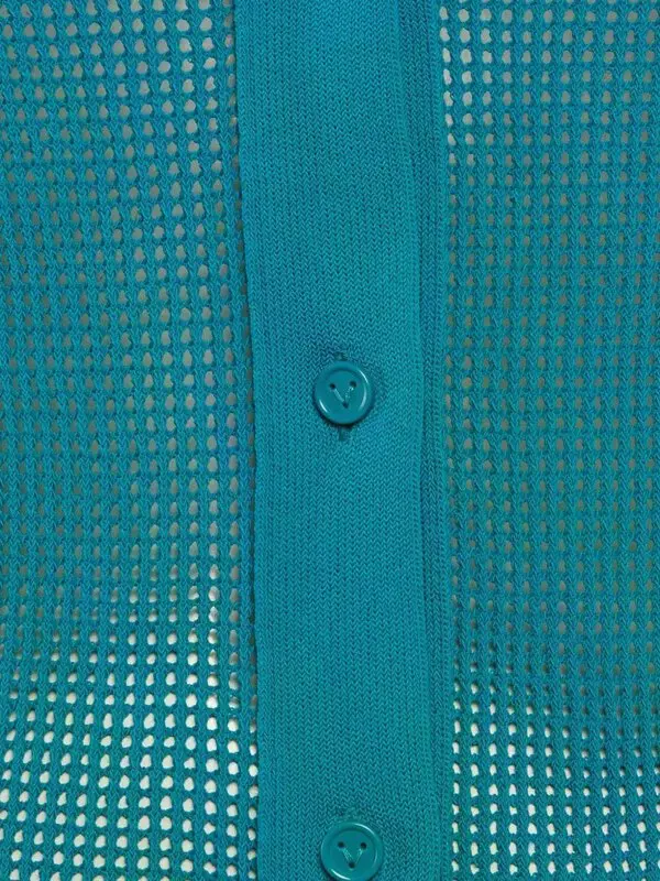 Bottega Veneta Mesh Knit Shirt
