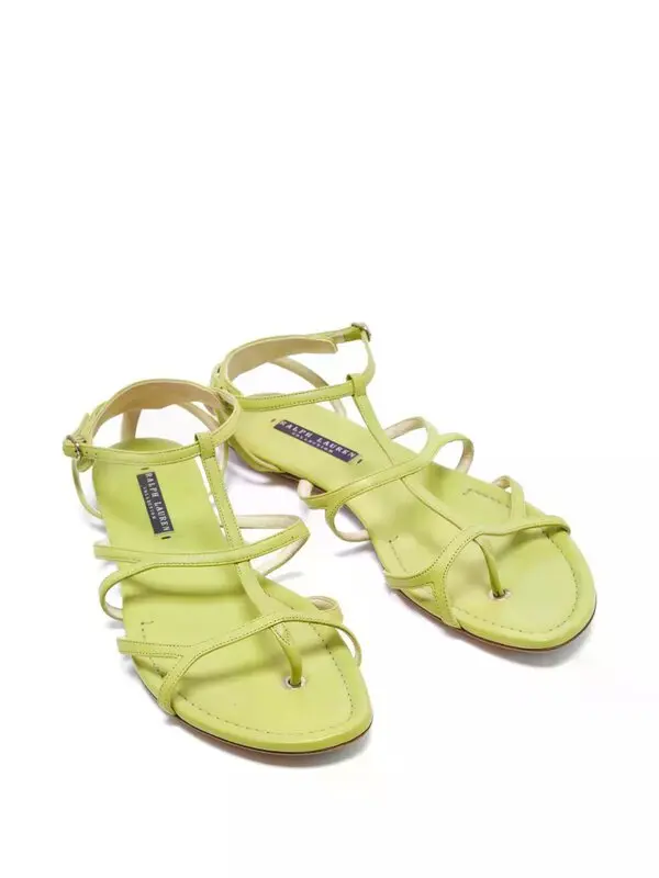 Ralph Lauren T-strappy Thong Sandals - Green