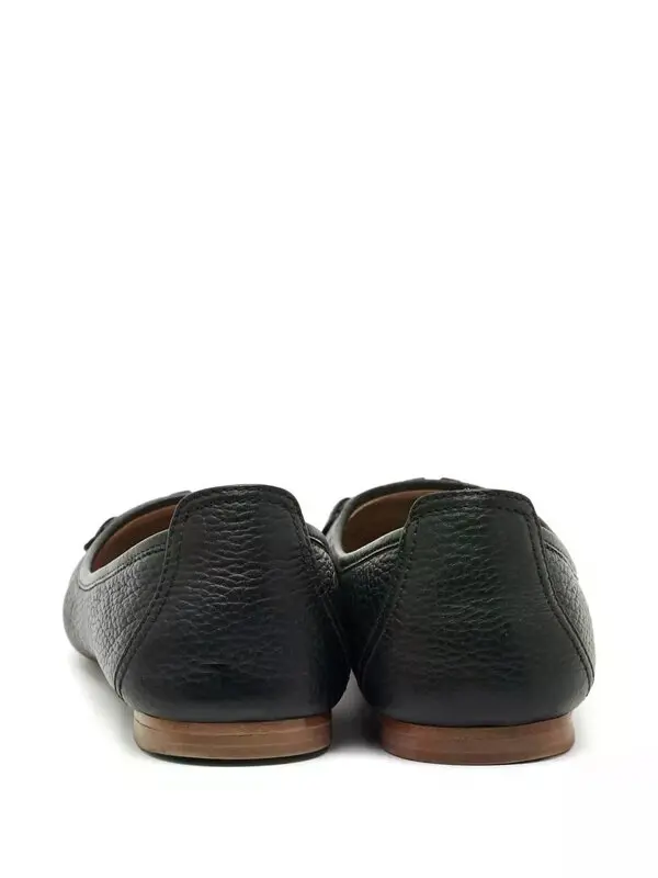 FERRAGAMO Gancini Embossed Ballet Flats