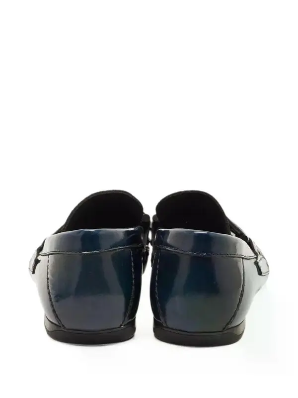 Versace Medusa Leather Loafers