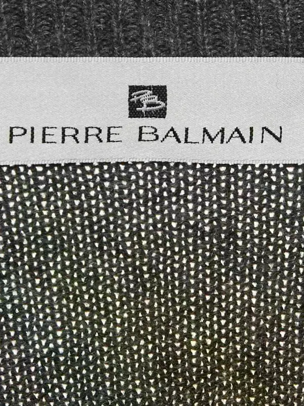 Pierre Balmain Knitted Crew Neck Sweater