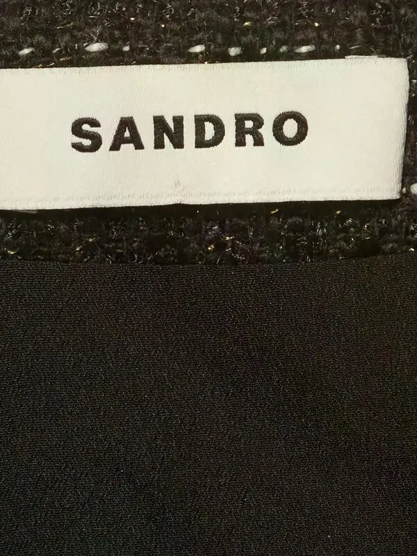 Sandro Tweed Mini Dress
