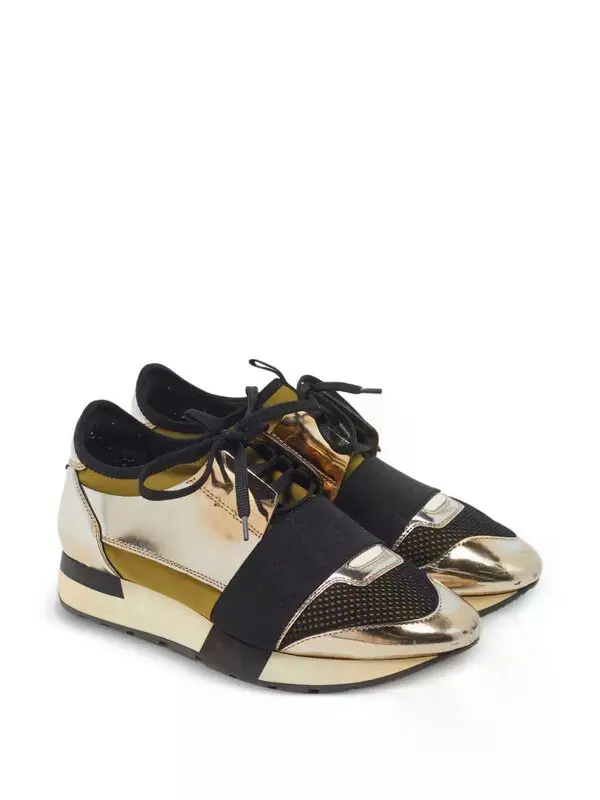 Balenciaga Race Runner Low-top Sneakers - Neutrals