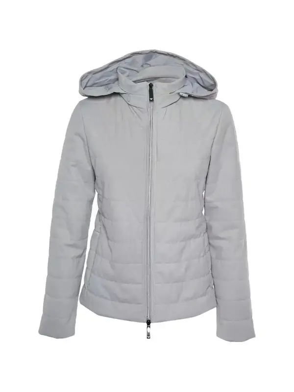 Emporio Armani Quilted Hooded Jacket