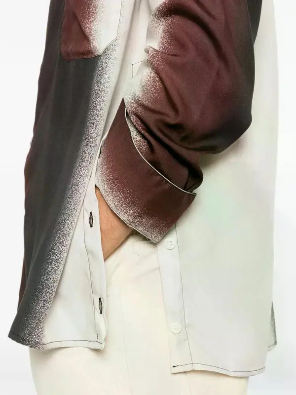 COSTUMEIN Gradient-print Long-sleeve Shirt
