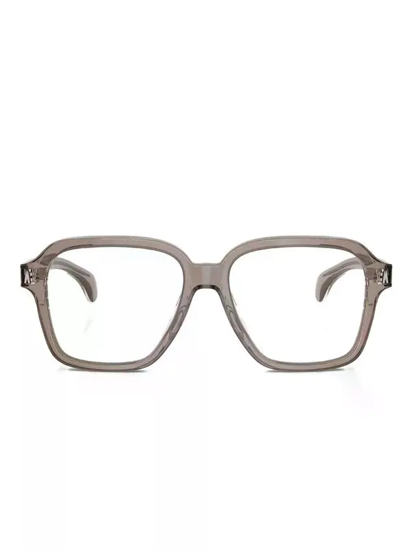 Moncler Geometric Frame Glasses