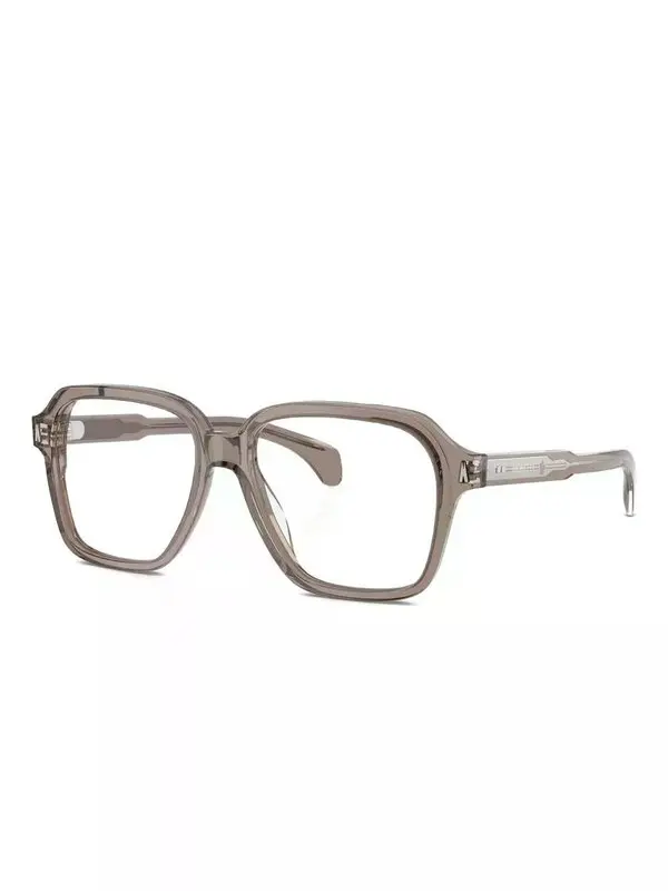 Moncler Geometric Frame Glasses