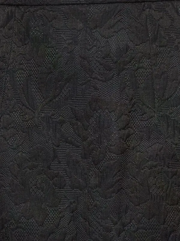 Dolce & Gabbana A-line Jacquard Mini Skirt