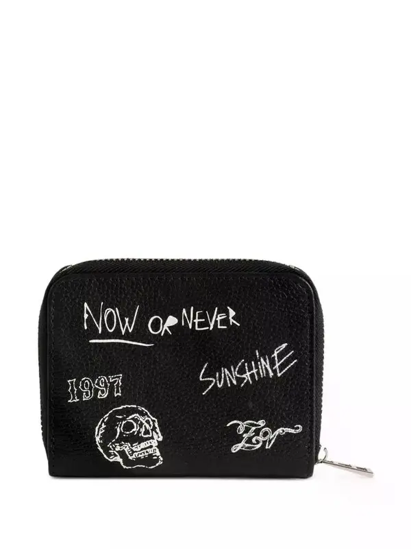 Zadig&Voltaire Mini Zv Arty Tag Wallet - Black