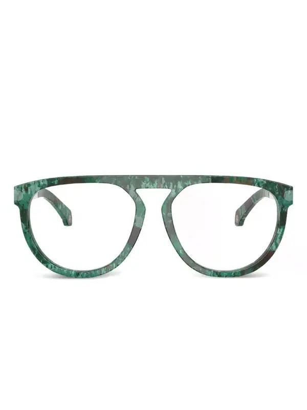 Moncler Round Acetate Frames