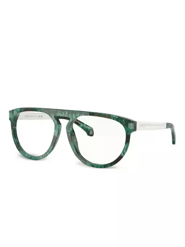 Moncler Round Acetate Frames