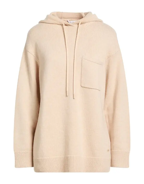 Max Mara Sweater Camel Size Wool, Cashmere