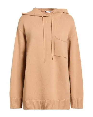 Max Mara Wool And Cashmere Blend Hoodie - Camel